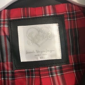 Justice | Jackets & Coats | Justice Faux Leather Jacket | Poshmark